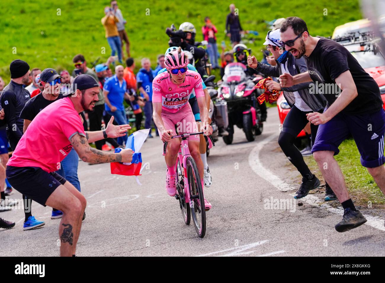 Italia. 25th May, 2024. Pogacar Tadej (Team Uae Emirates) pink jersey ...