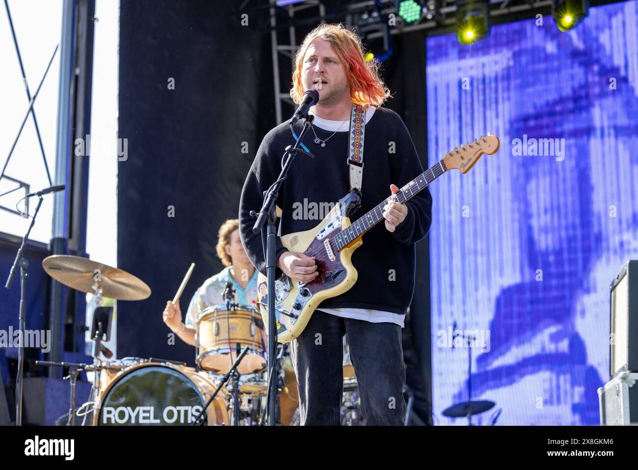 Napa, USA. 24th May, 2024. Royel Maddell of Royel Otis during the ...