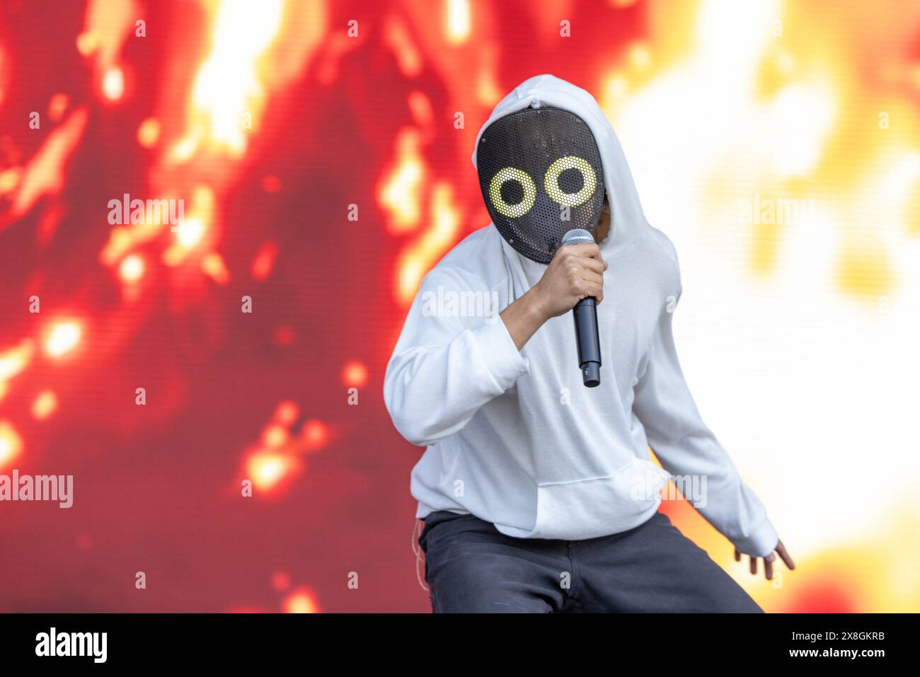 Napa, USA. 24th May, 2024. BoyWithUke (Charley Yang) during the ...