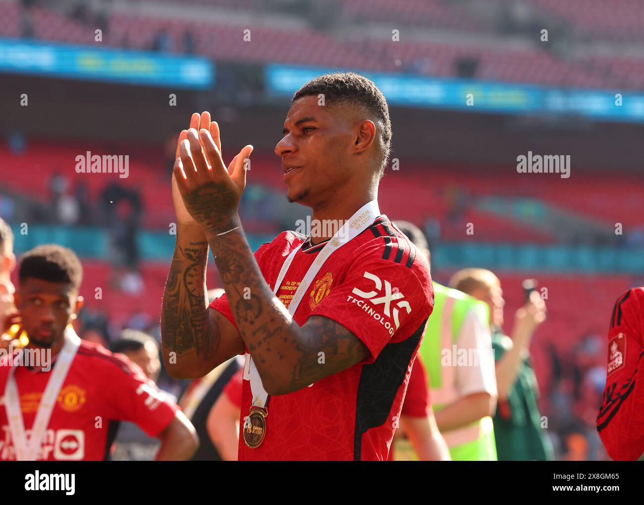 Wembley Stadium, London, UK. 25th May, 2024. FA Cup Final Football ...