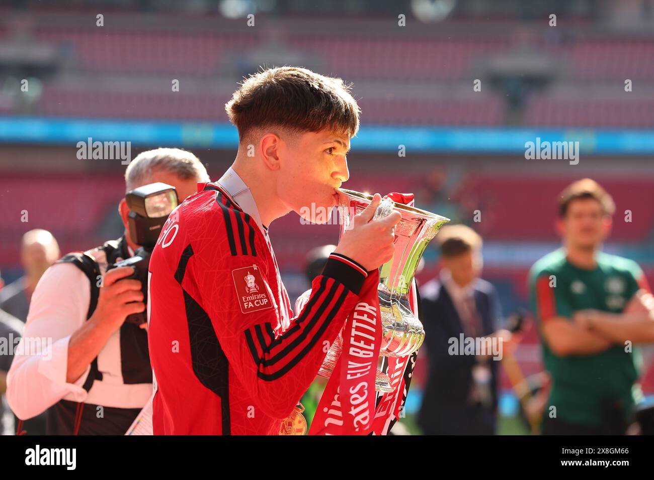 Wembley Stadium, London, UK. 25th May, 2024. FA Cup Final Football ...