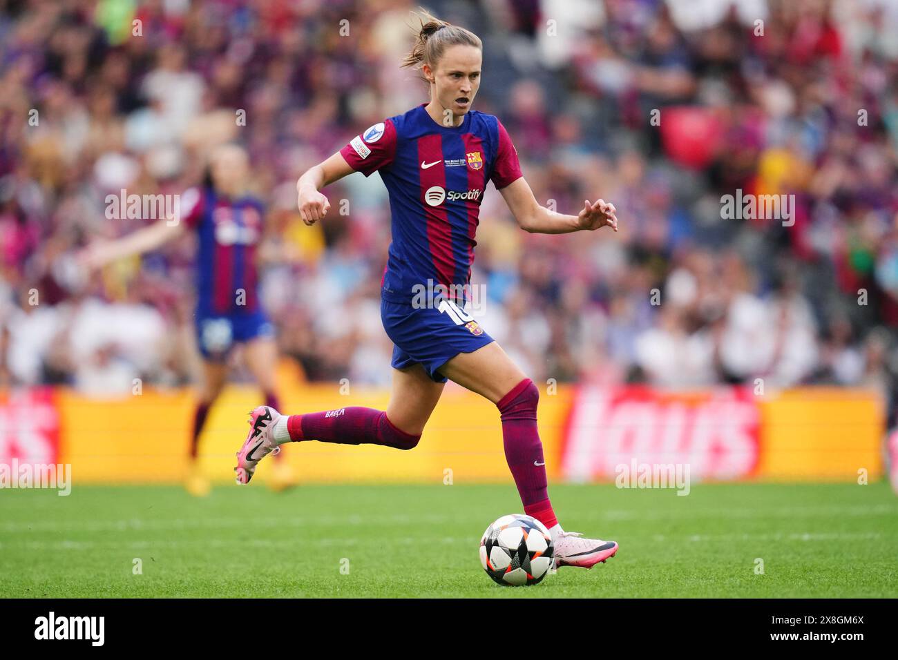 Barcelona, Spain. 25th May, 2024. Caroline Graham Hansen of FC ...