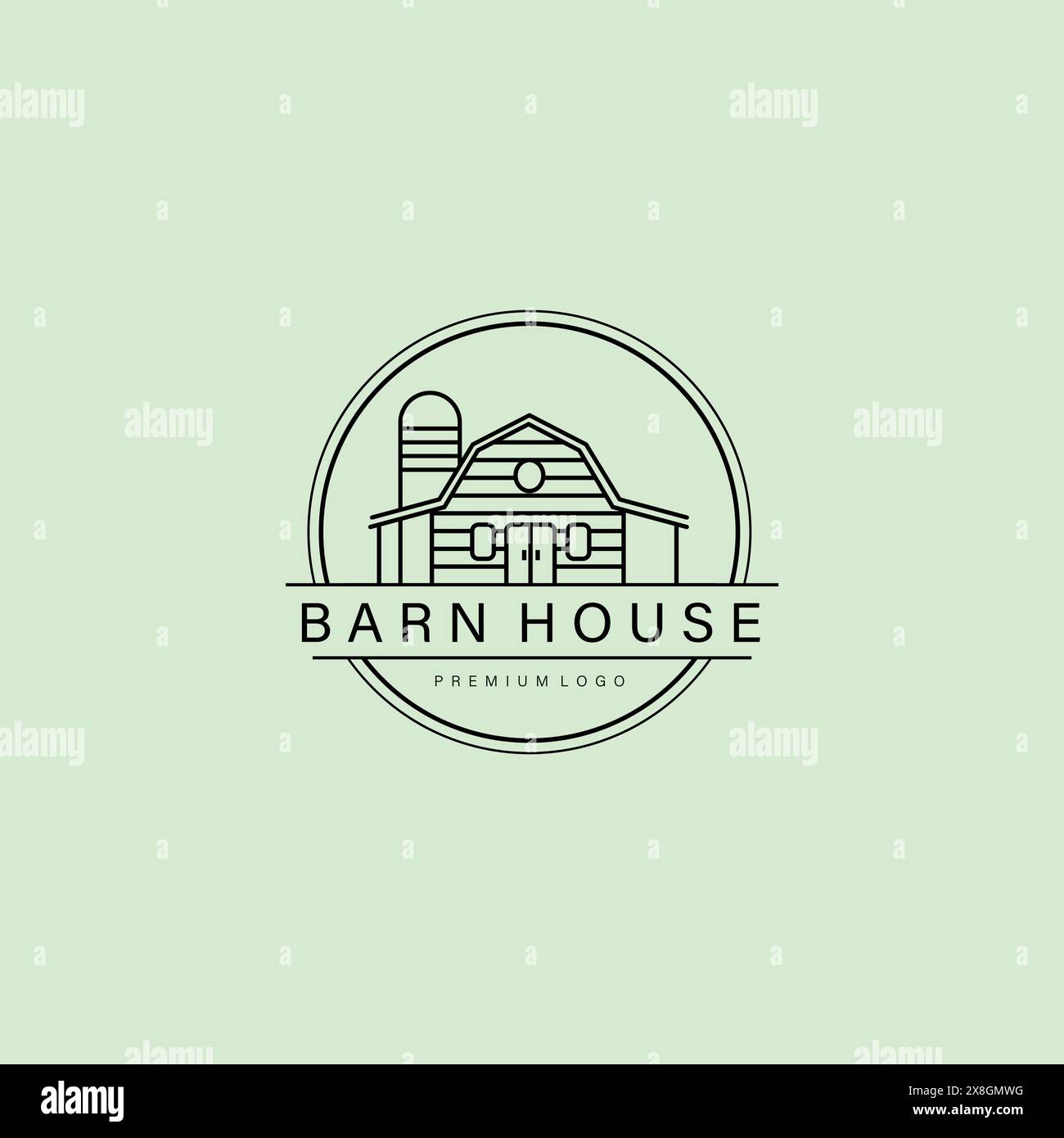 Old farmhouse vector vectors hi-res stock photography and images - Alamy