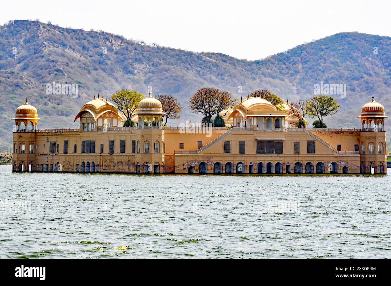 Jal Mahal Palace in Man Sagar Lake, Jaipur, India Stock Photo - Alamy