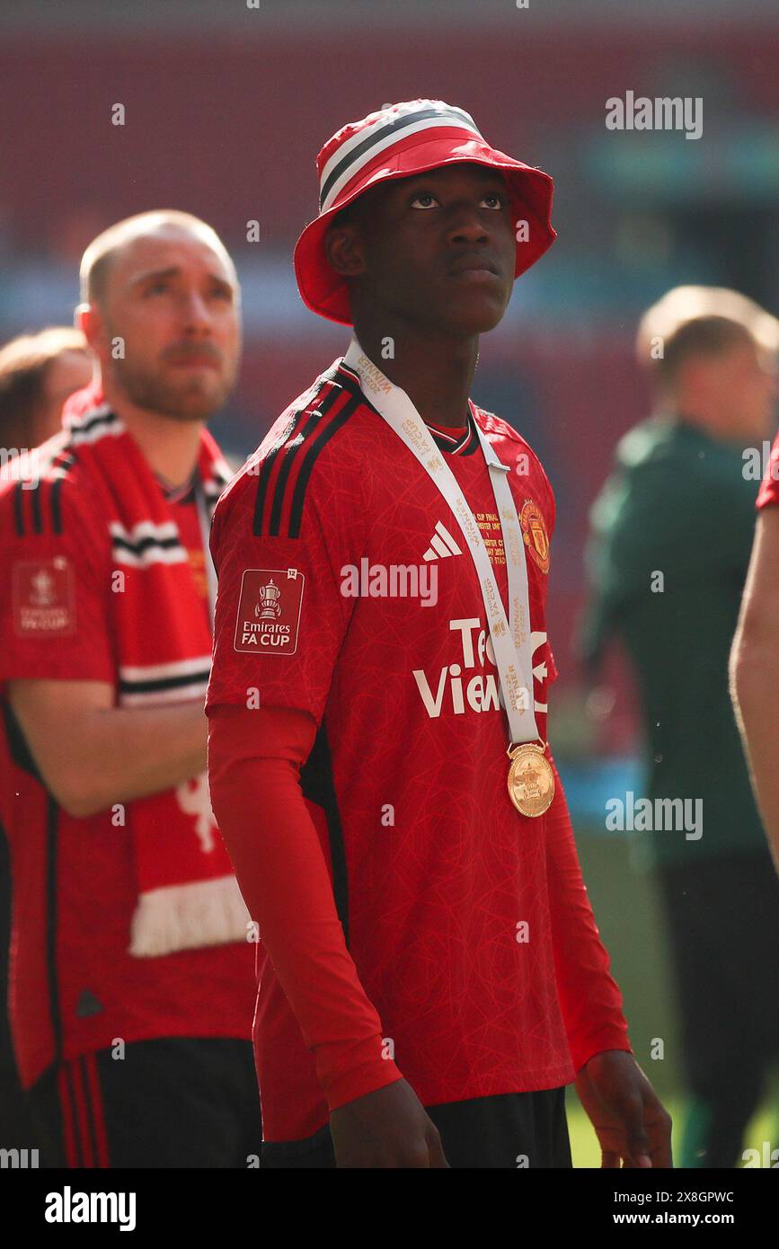Kobbie mainoo wembley may 2024 hi-res stock photography and images - Alamy