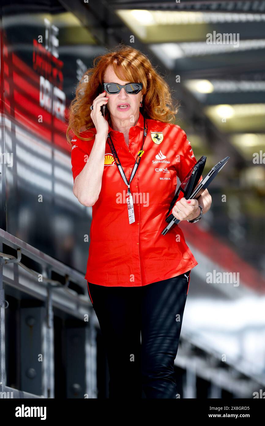 Monte-Carlo, Monaco. 25th May, 2024. Silvia Hoffer Frangipane (Scuderia ...