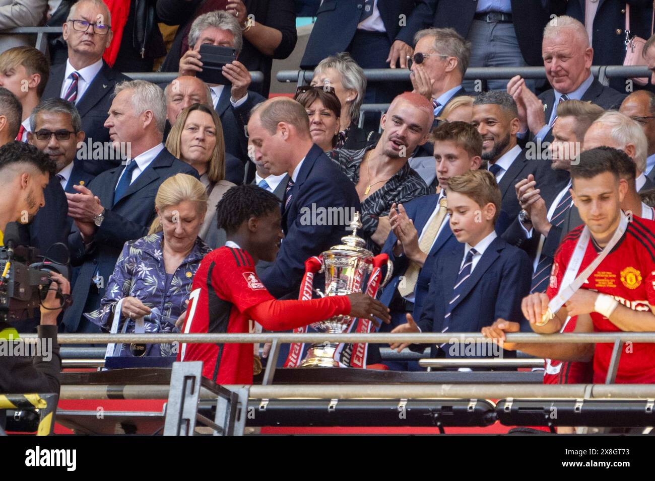 Kobbie mainoo fa cup final may 2024 hi-res stock photography and images ...