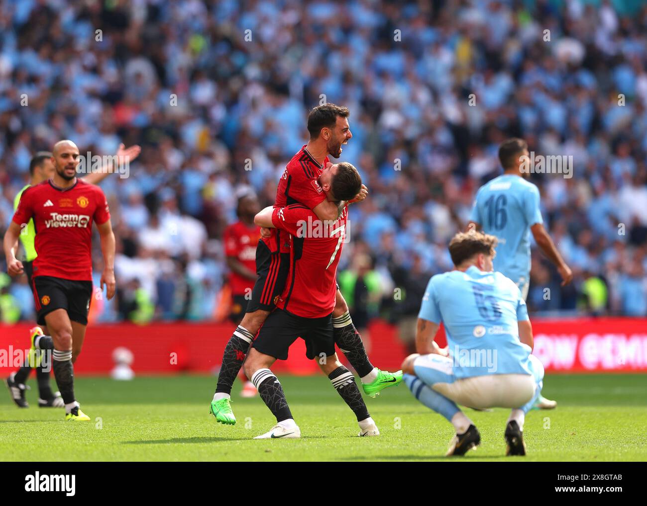 Wembley Stadium, London, UK. 25th May, 2024. FA Cup Final Football ...