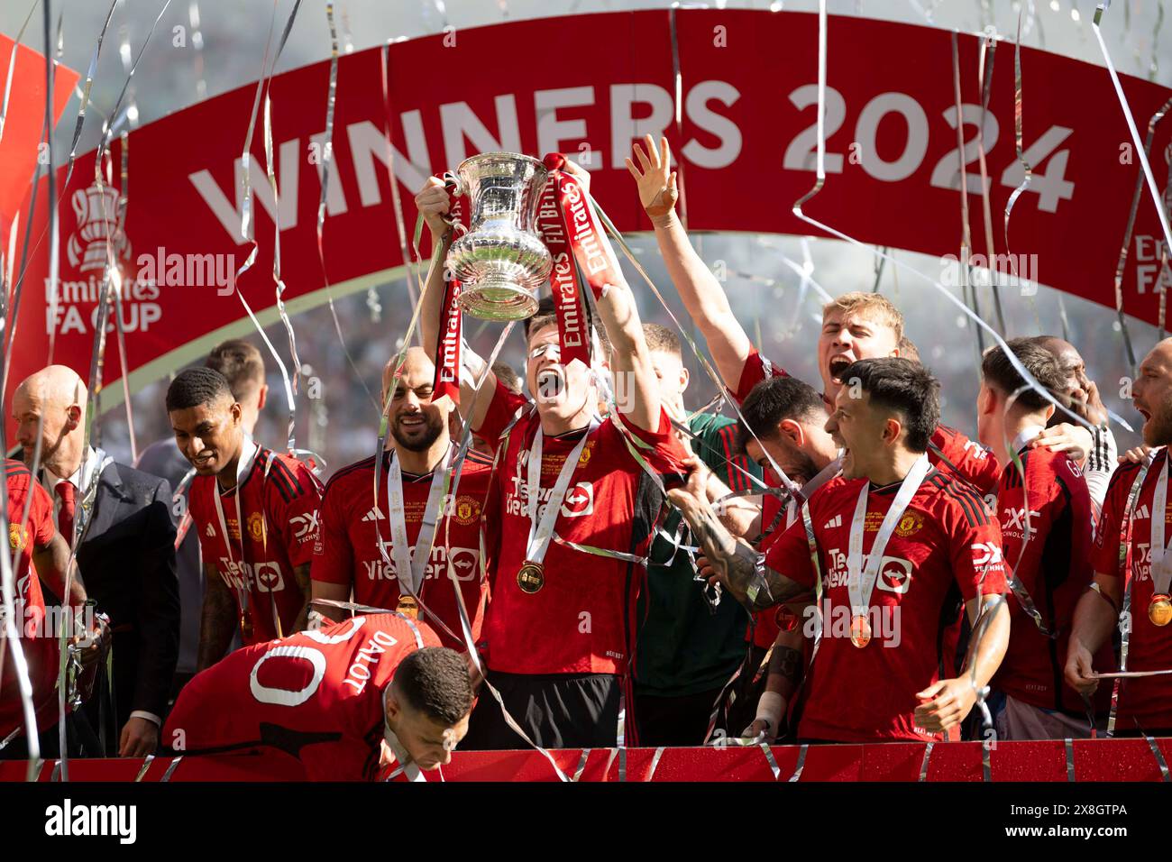 Scott mctominay 2024 manchester united hi-res stock photography and ...