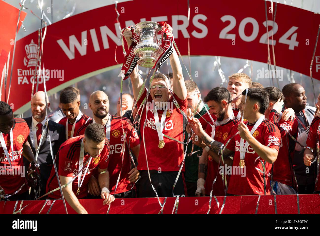 Scott mctominay 2024 manchester united hi-res stock photography and ...