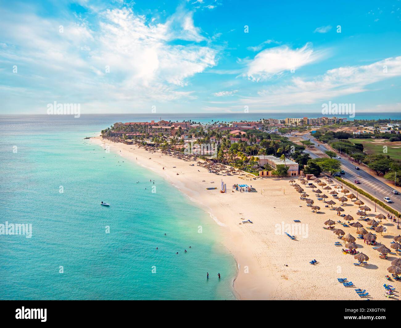 Manchebo beach on aruba island hi-res stock photography and images - Alamy