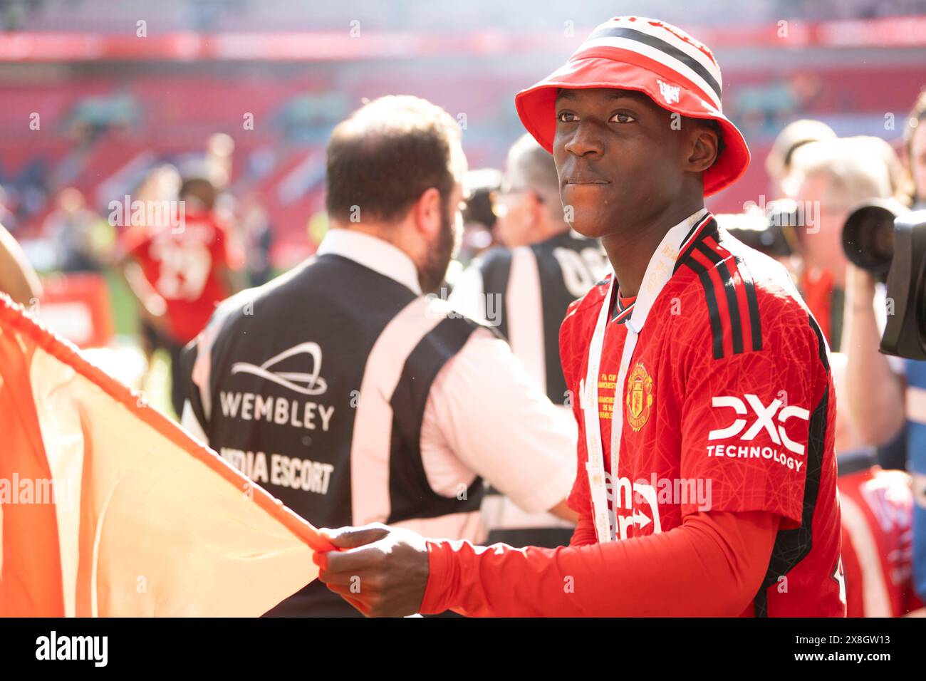Kobbie mainoo wembley may 2024 hi-res stock photography and images - Alamy