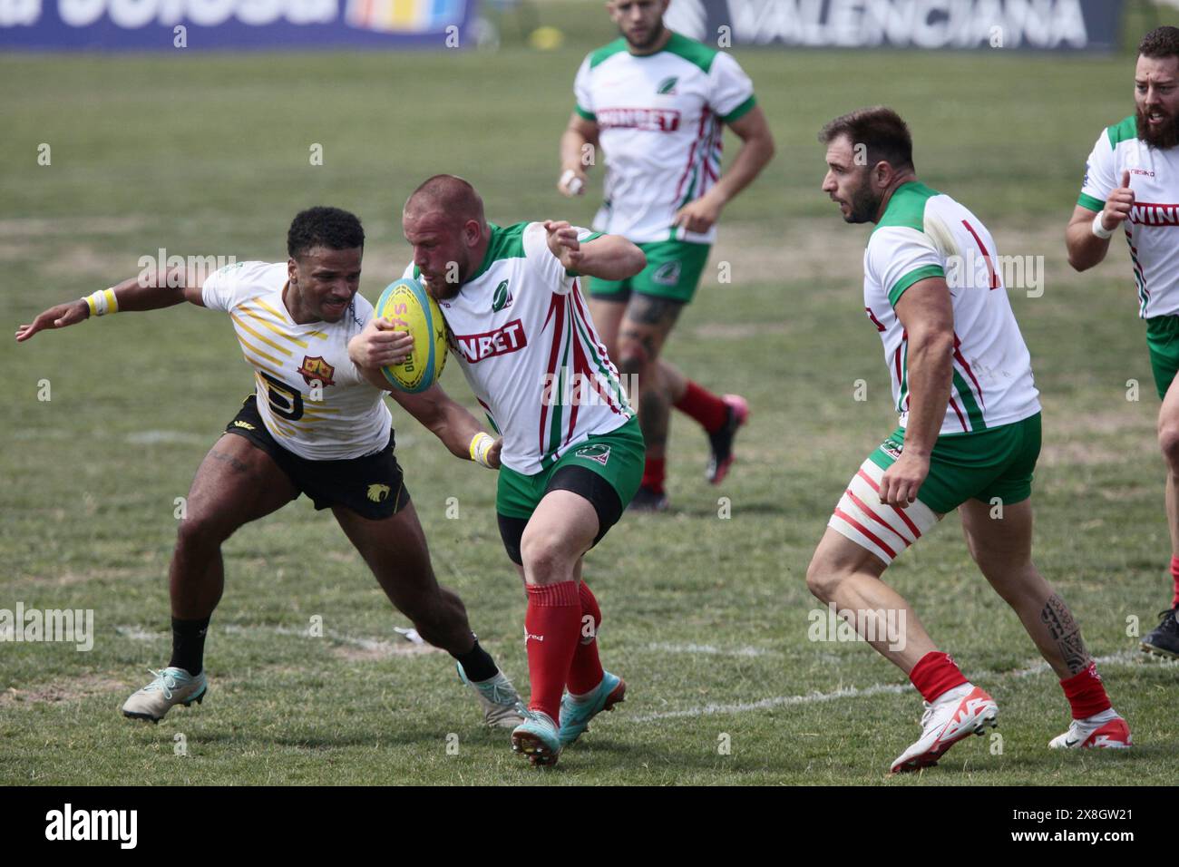 Villajoyosa, Spain. May 25, 2024. Bulgaria and Beltway Elite (USA) men ...