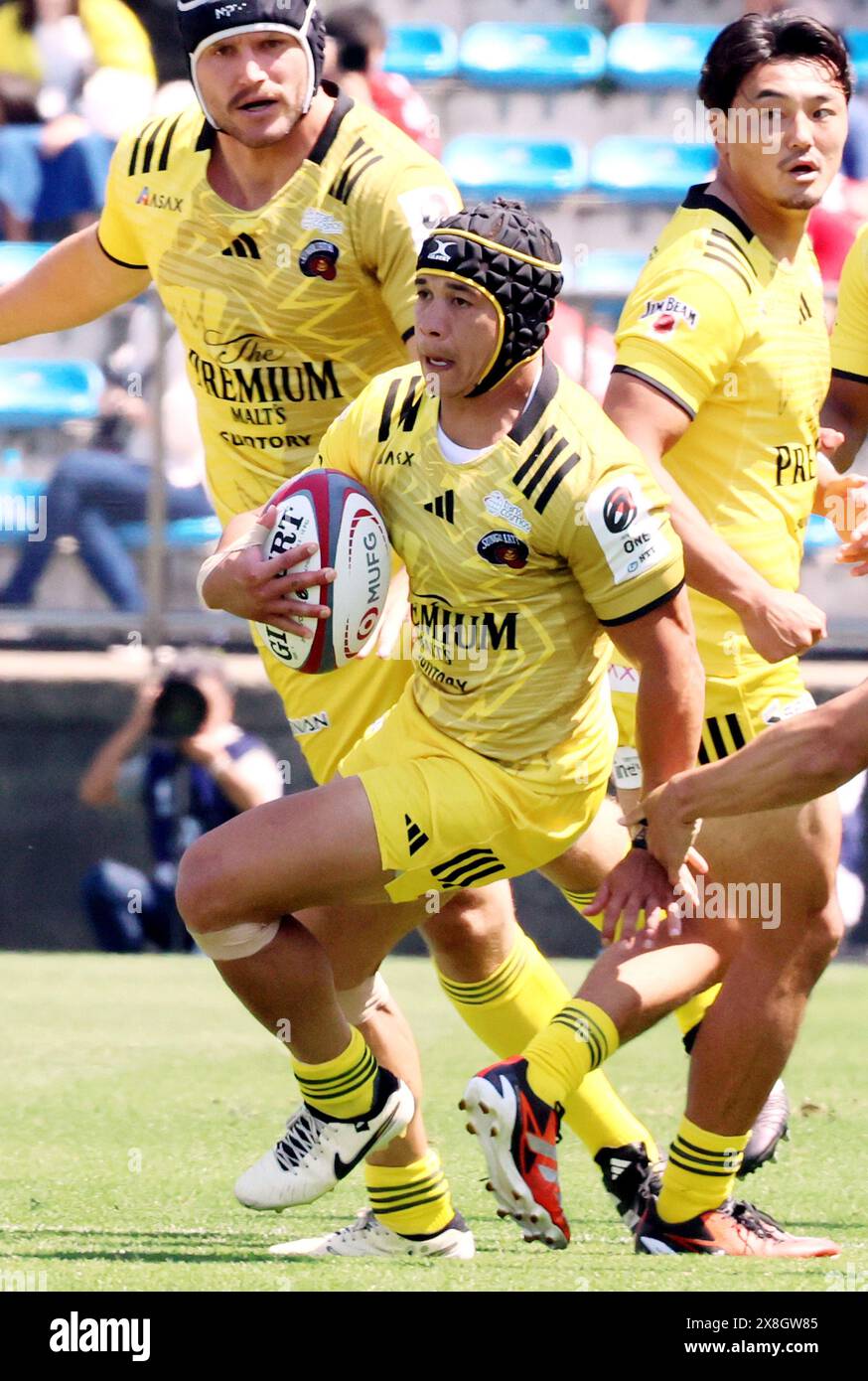 Tokyo, Japan. 25th May, 2024. Tokyo Suntory Sungoliath wing Cheslin ...