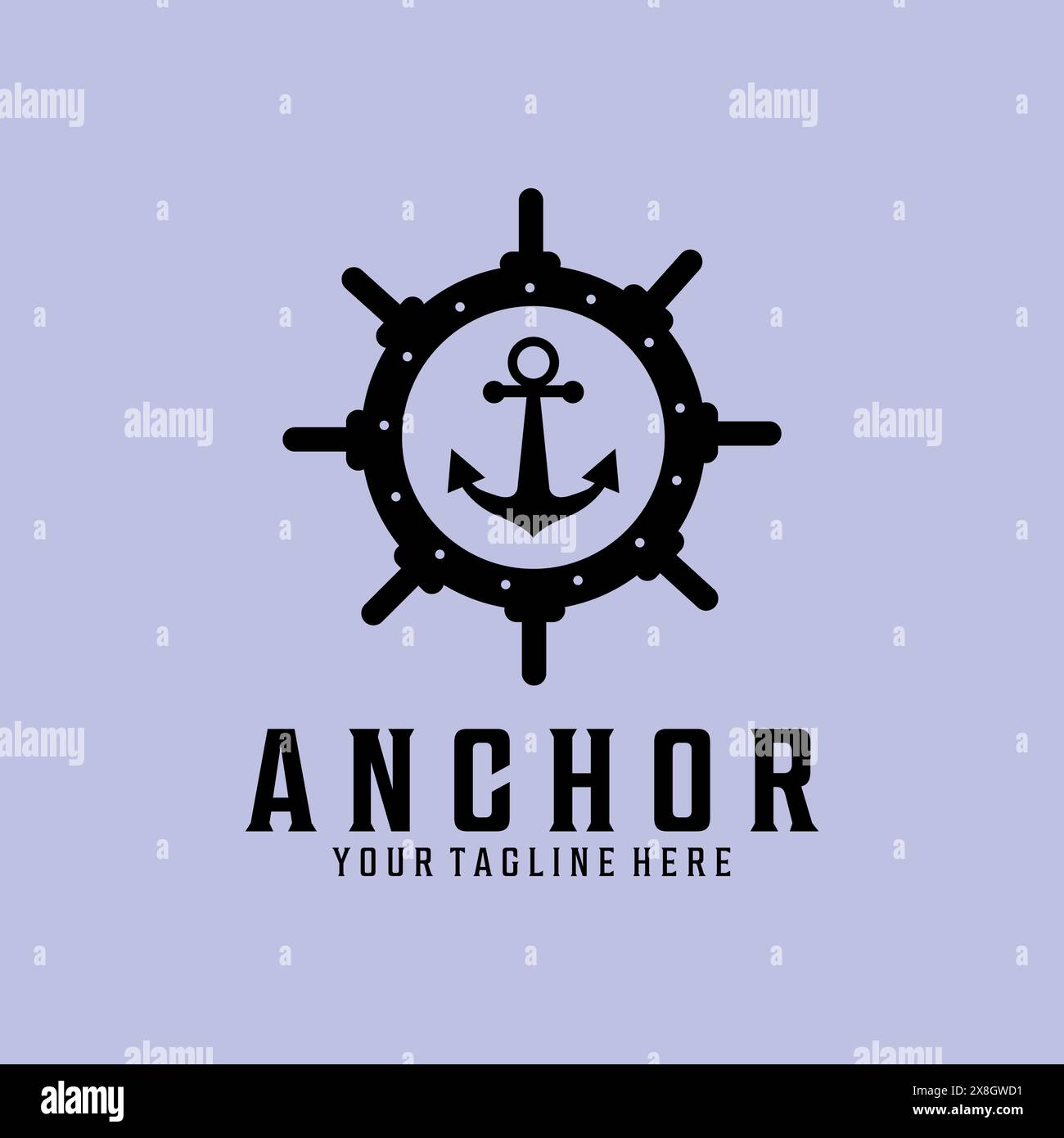Mooring sign Stock Vector Images - Alamy