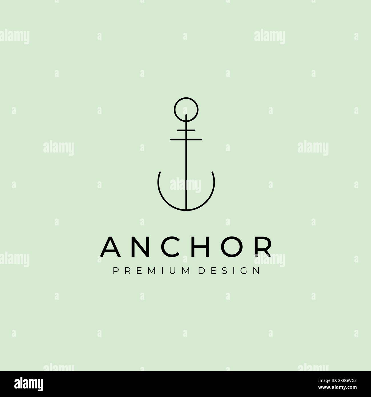 Anchor cross hi-res stock photography and images - Alamy