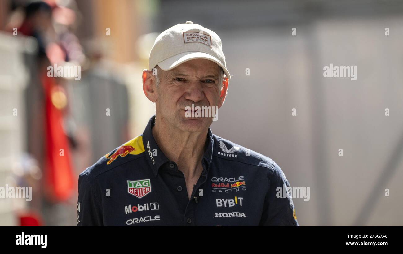 Monaco, Principality Of Monaco. 23rd May, 2024. Adrian Newey during ...