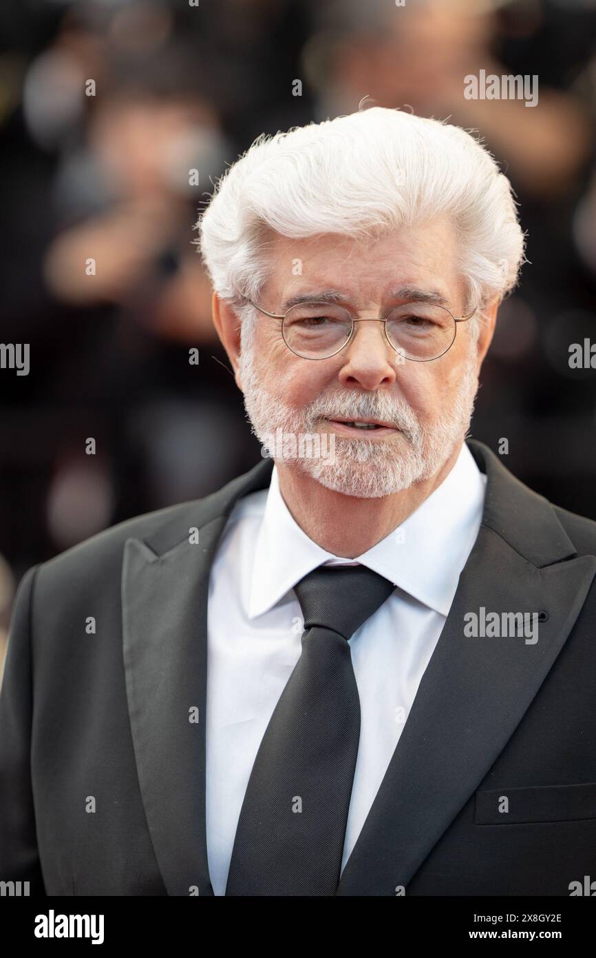 George Lucas is attending the Red Carpet of the closing ceremony at the ...