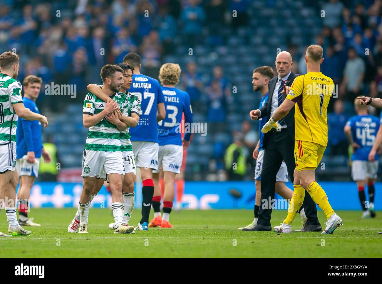 25th May 2024; Hampden Park, Glasgow, Scotland: Scottish Cup Football ...