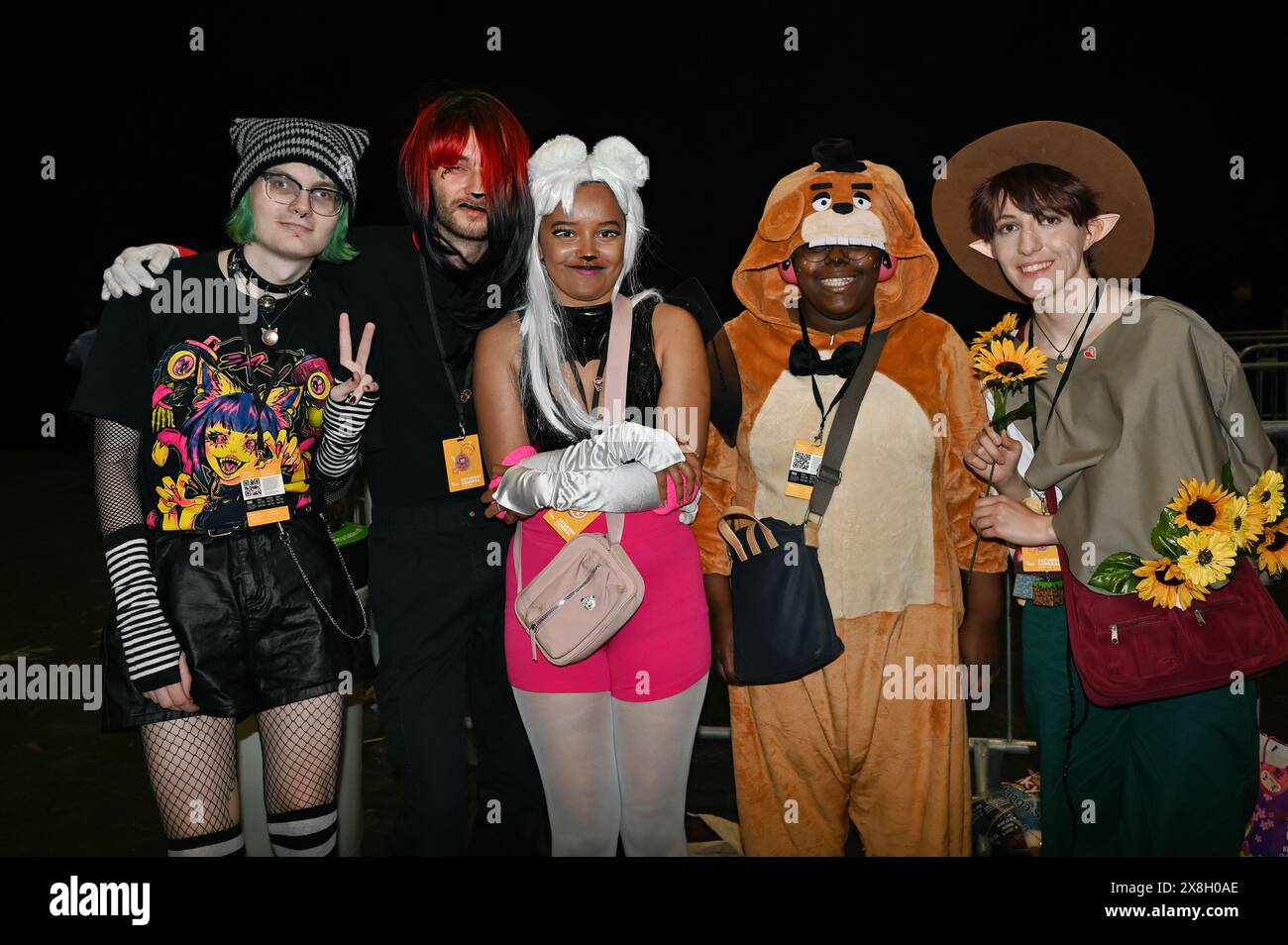 LONDON, ENGLAND - MAY 25 2024: Thousands attends the MCM Comic Con ...