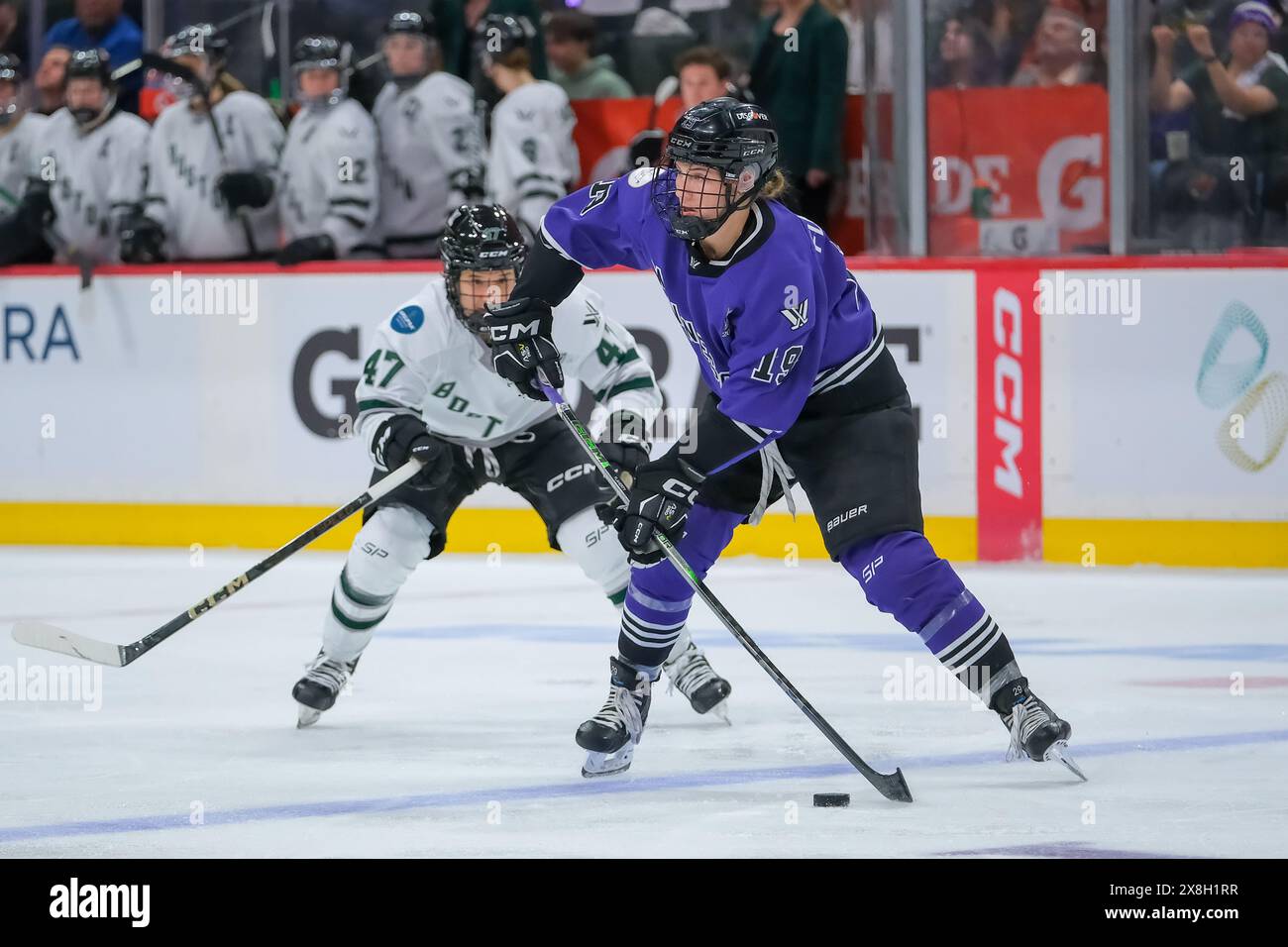 St. Paul, Minnesota, USA. 24th May, 2024. Minnesota Defender MAGGIE ...