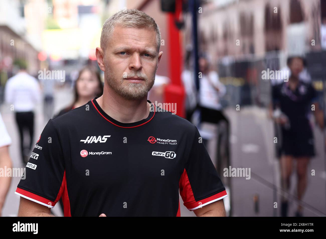 Monaco, Monaco. 25th May, 2024. Kevin Magnussen of Haas F1 Team in the ...