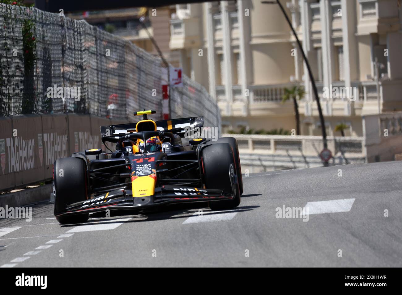 Monaco, Monaco. 25th May, 2024. Sergio Perez of Red Bull Racing on ...