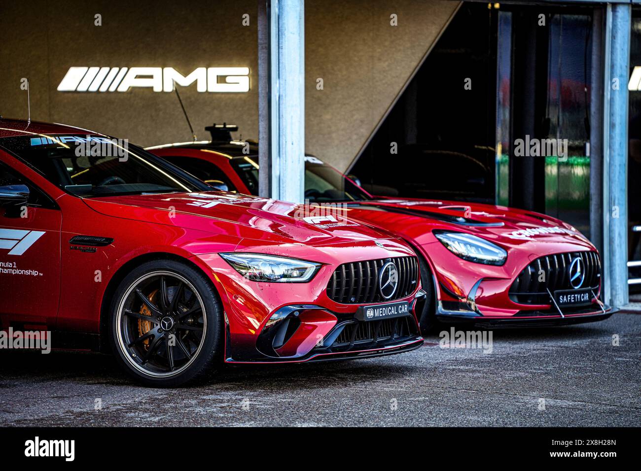 Monte-Carlo, Monaco. 23rd May, 2024. F1 Safety Car, Mercedes-AMG GT ...