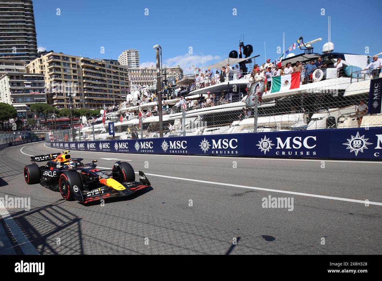 Monaco, Monaco. 25th May, 2024. Sergio Perez of Red Bull Racing on ...
