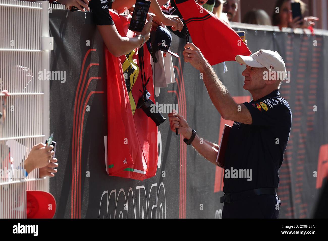 Monaco, Monaco. 25th May, 2024. Adrian Newey of Red Bull Racing ...