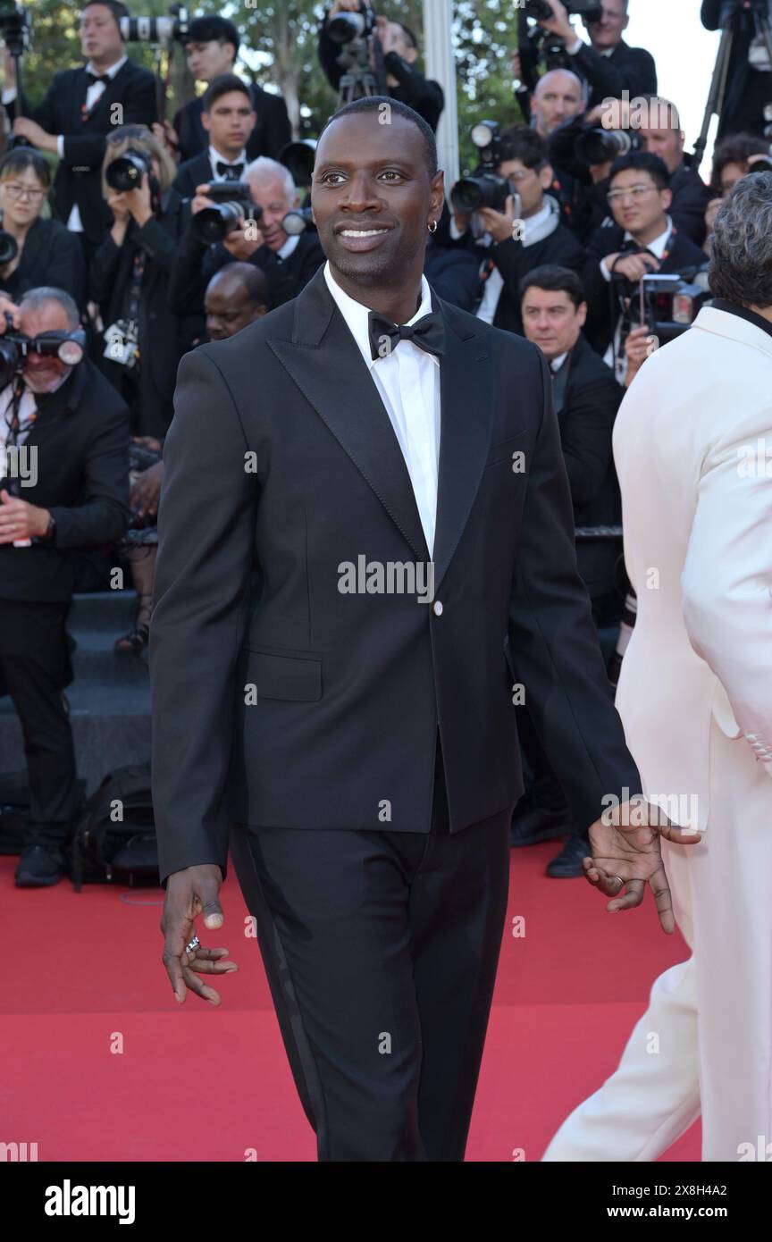 Cannes, France. 25th May, 2024. CANNES, FRANCE. May 25, 2024: Omar Sy ...
