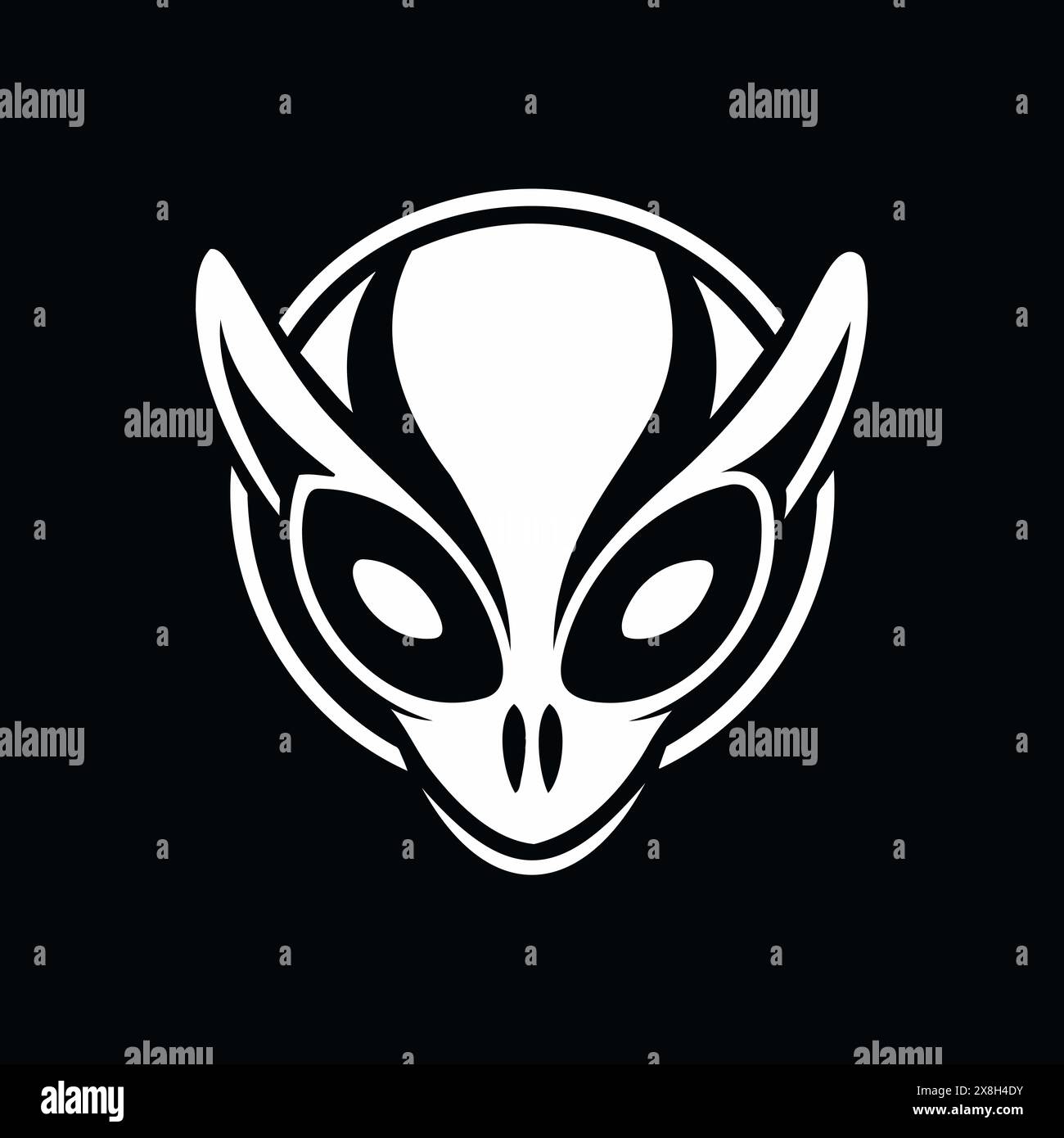 Extraterrestrial encounter logo hi-res stock photography and images - Alamy
