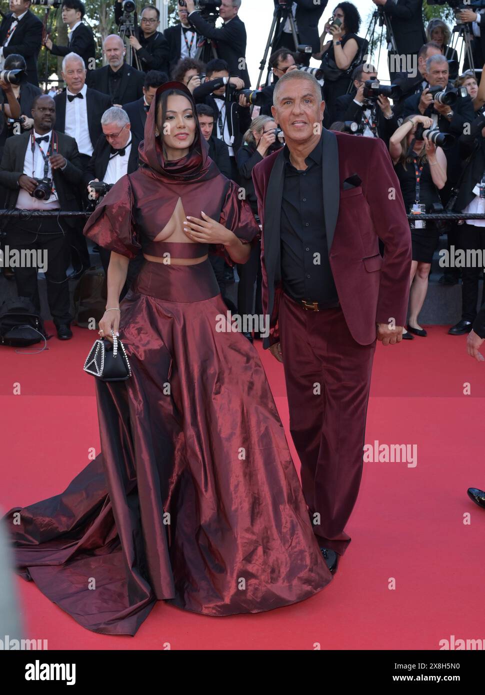 Cannes, France. 25th May, 2024. CANNES, FRANCE. May 25, 2024: Samy ...