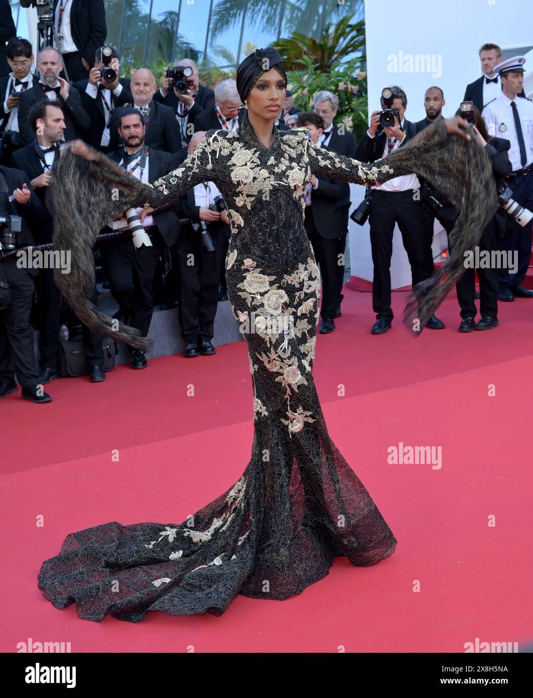 Cannes, France. 25th May, 2024. CANNES, FRANCE. May 25, 2024: Ikram ...