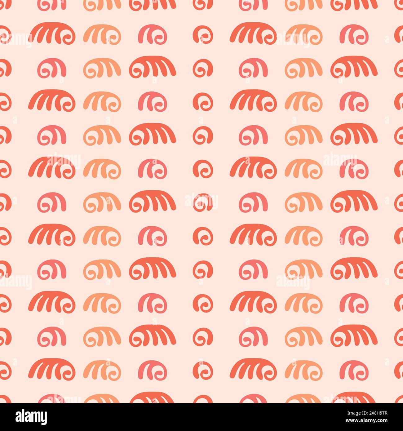 Peach fuzz botanical texture vector background with color of the year ...