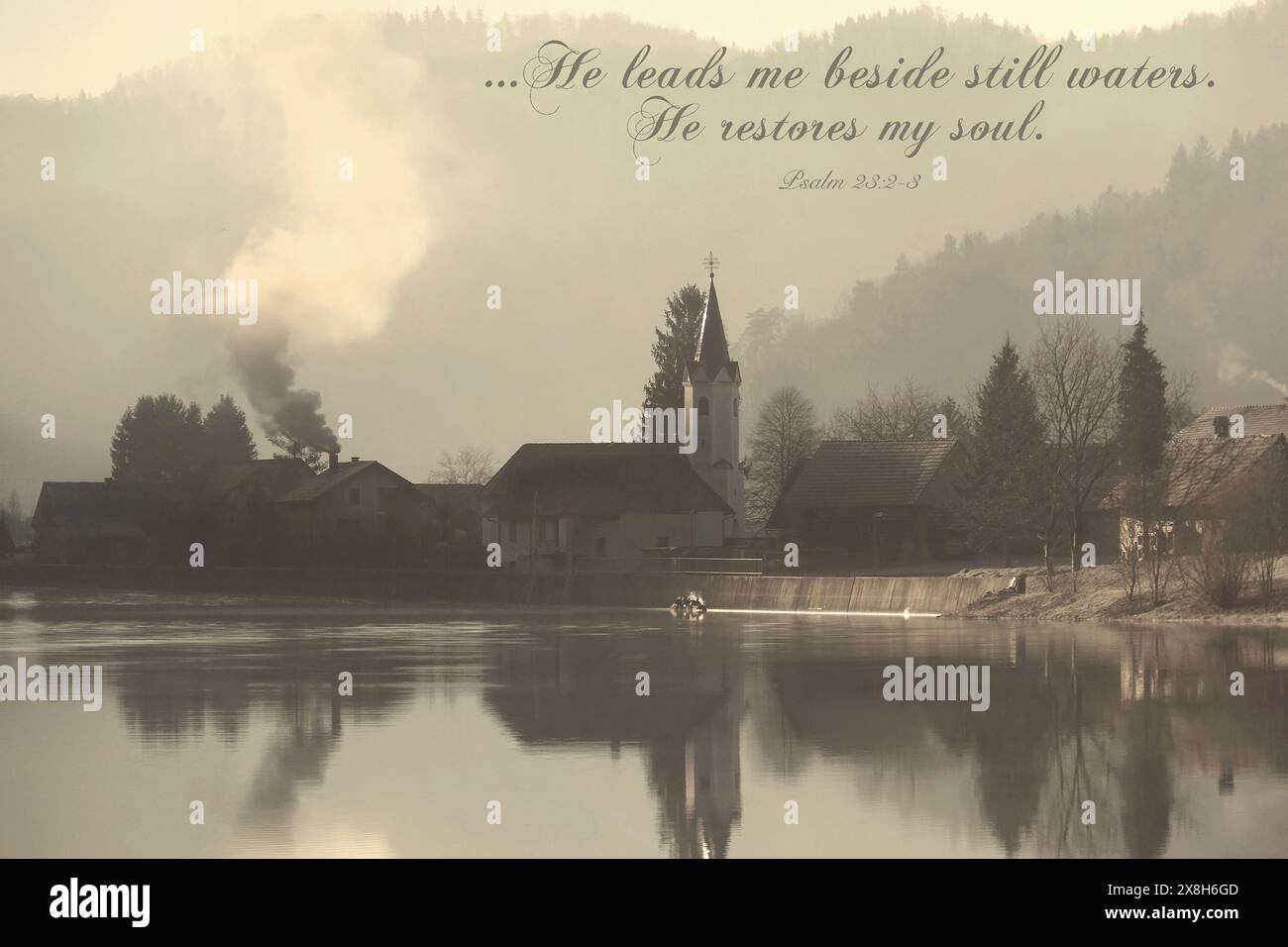 Psalm 23 hi-res stock photography and images - Alamy