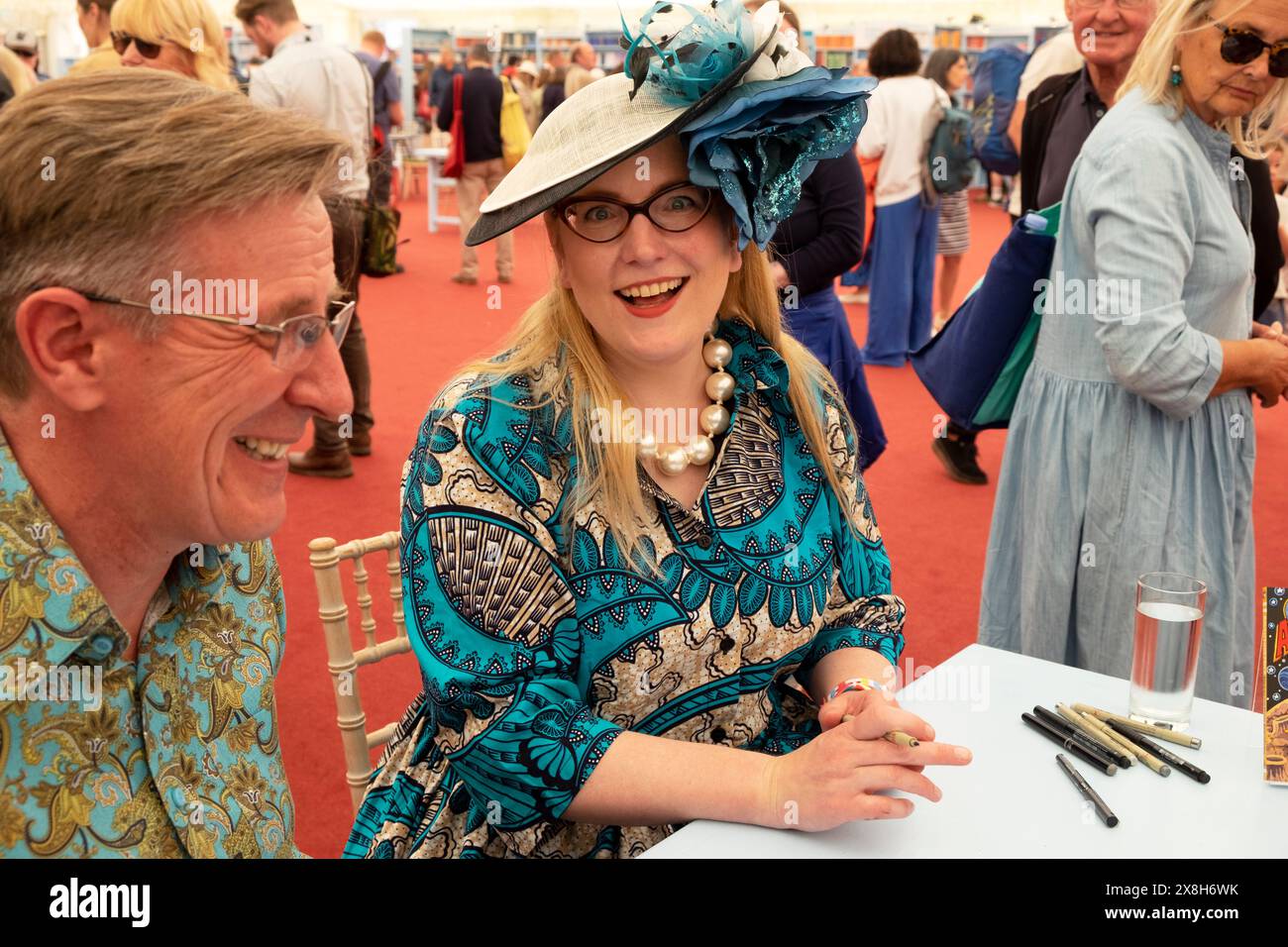 Philip Reeve and Sarah McIntyre book books signing for children at the ...