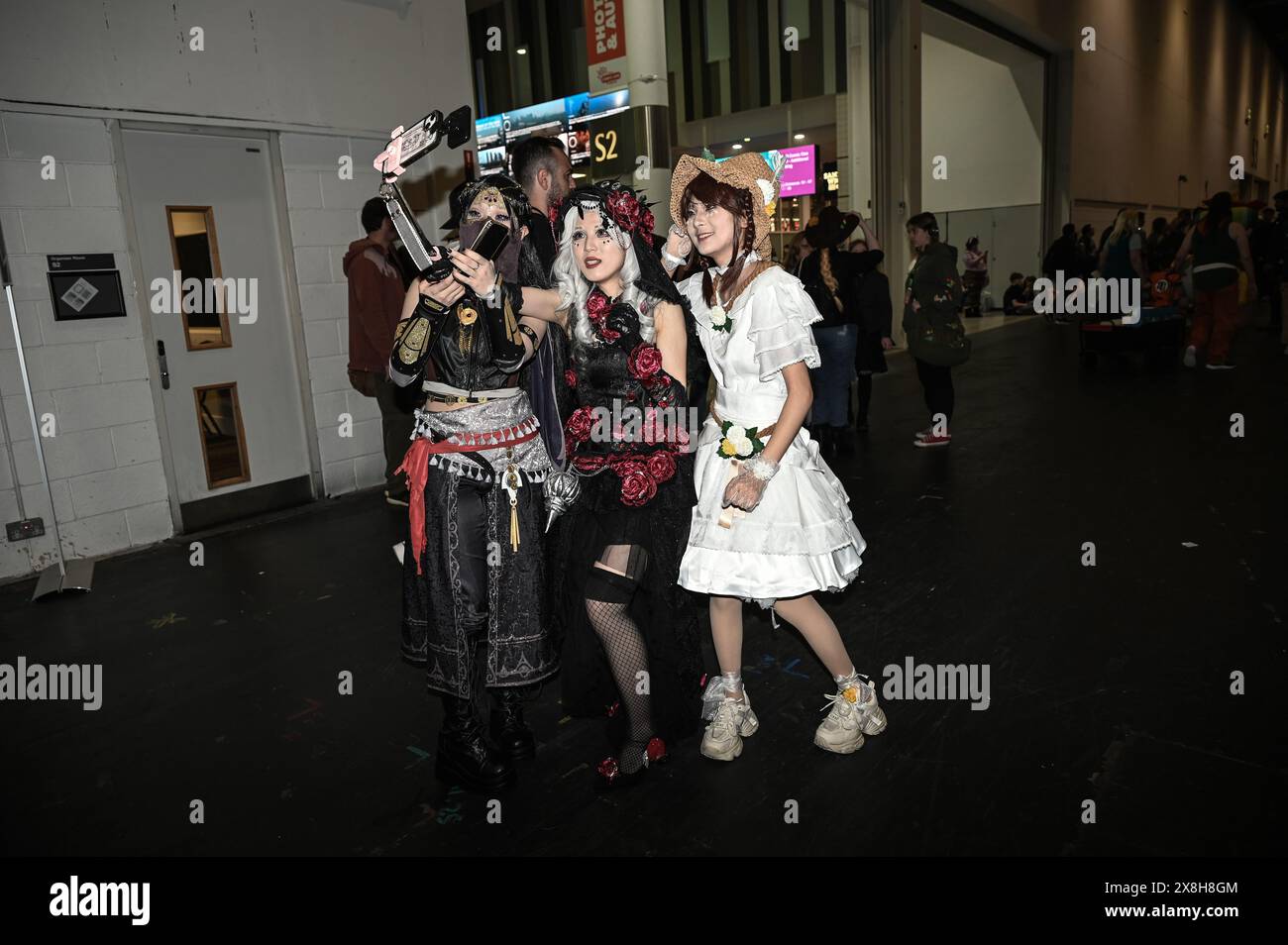 LONDON, ENGLAND - MAY 25 2024: Thousands attends the MCM Comic Con ...