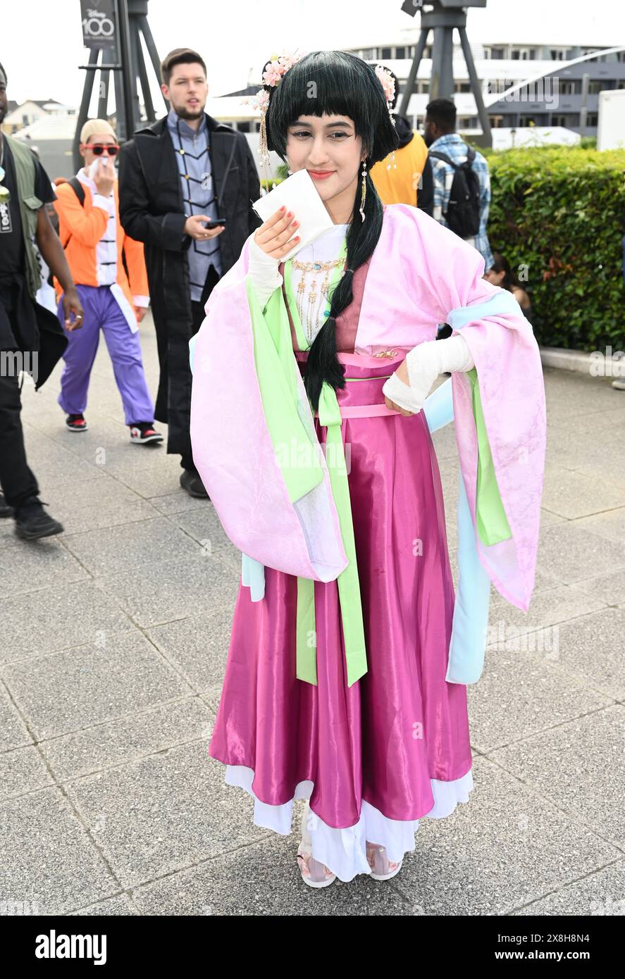 LONDON, ENGLAND - MAY 25 2024: Thousands attends the MCM Comic Con ...