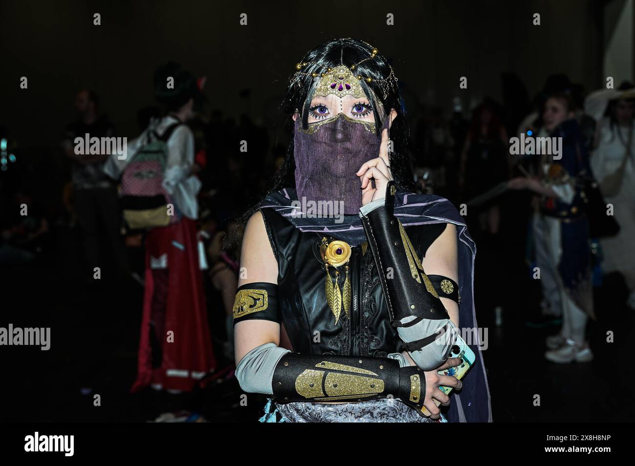 LONDON, ENGLAND - MAY 25 2024: Thousands attends the MCM Comic Con ...