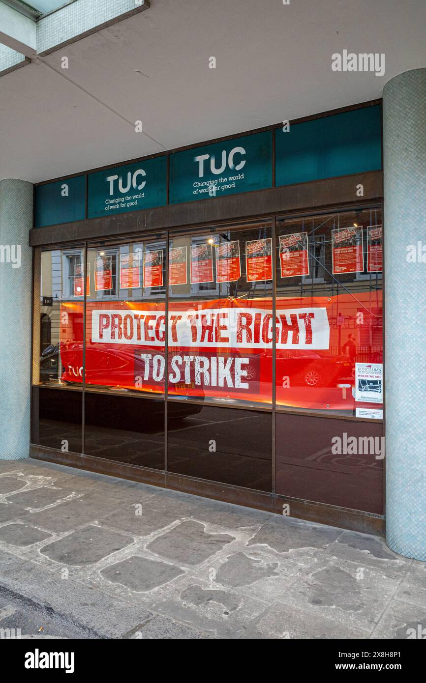 Trade Union Congress HQ London, TUC Head Office London on Great Russell ...