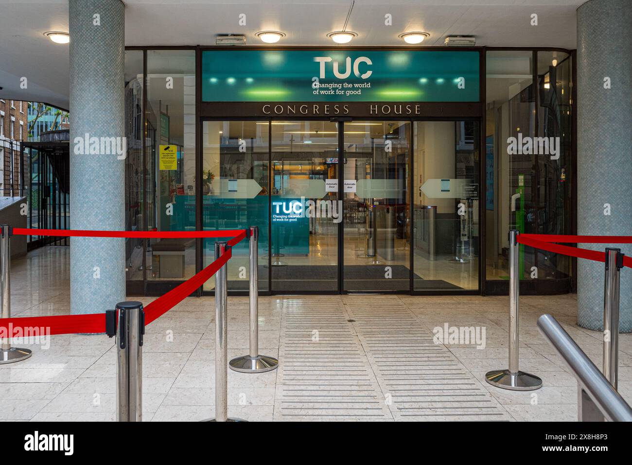 Trade Union Congress HQ London, TUC Head Office London on Great Russell ...