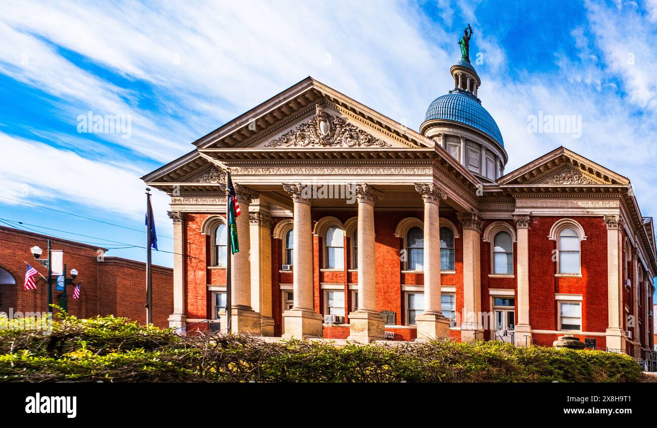 Staunton, Virginia USA - February 23, 2024: Historic Augusta County ...