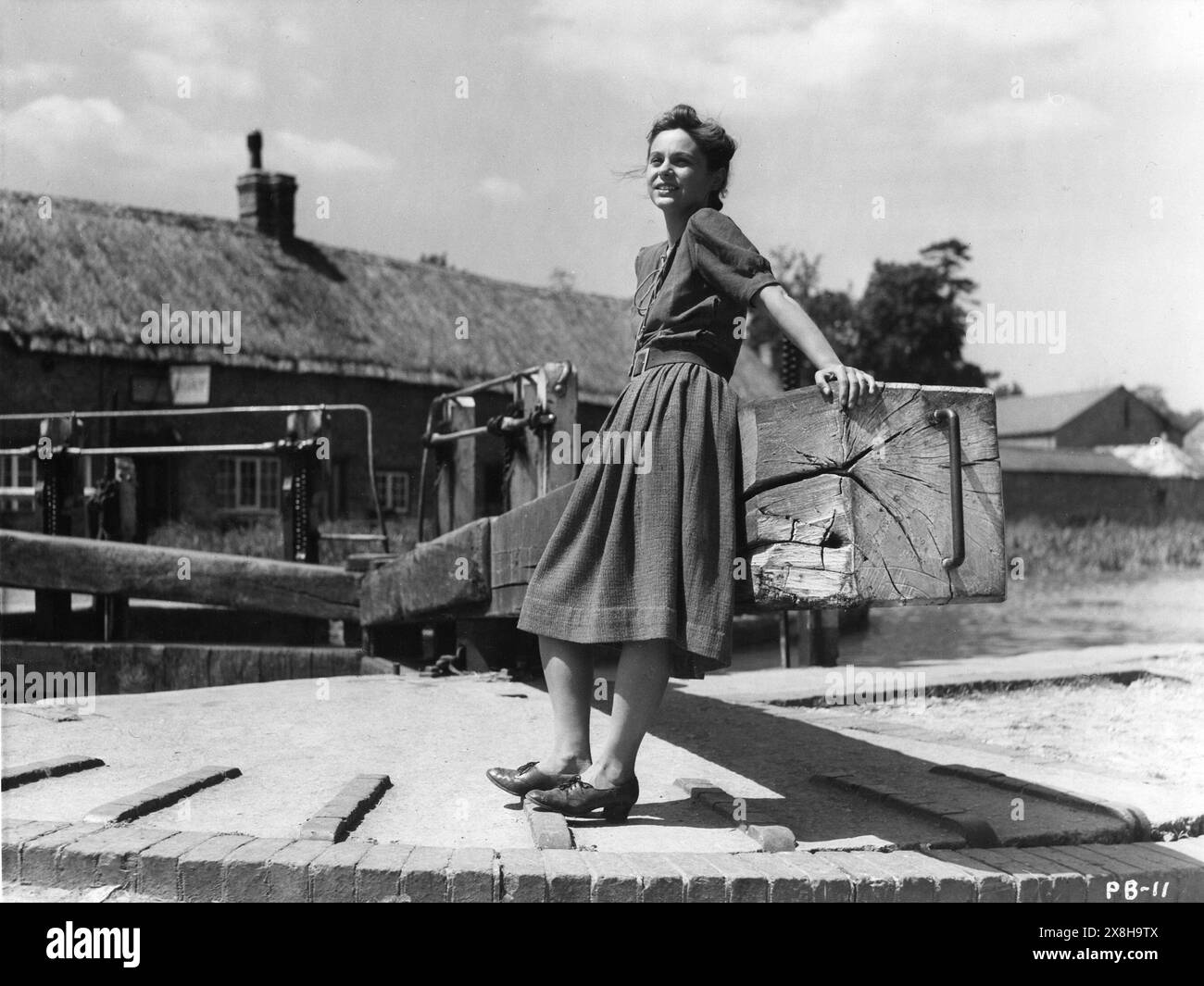 1940s british canal boats Black and White Stock Photos & Images - Alamy