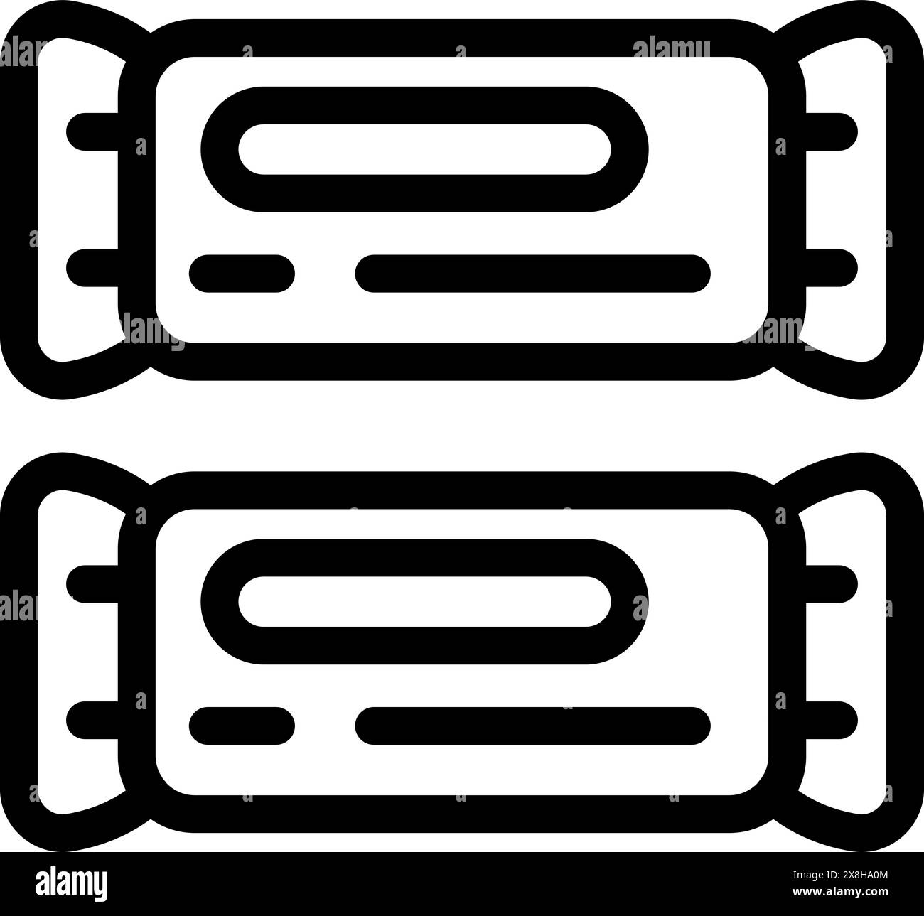 Simple food packaging labeling Stock Vector Images - Alamy