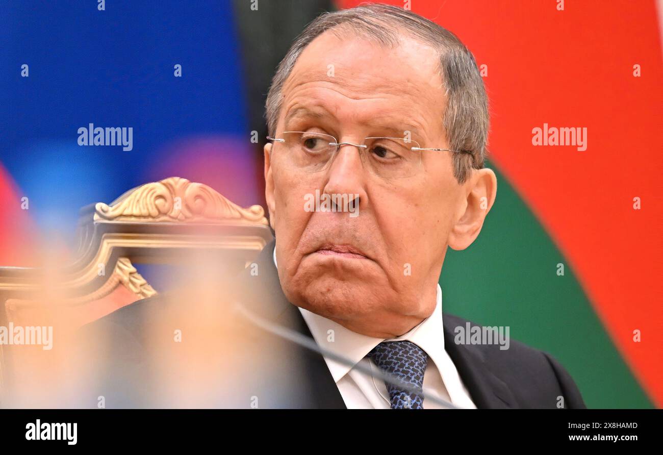 On an official visit to Belarus, Russian President Vladimir Putin meets ...