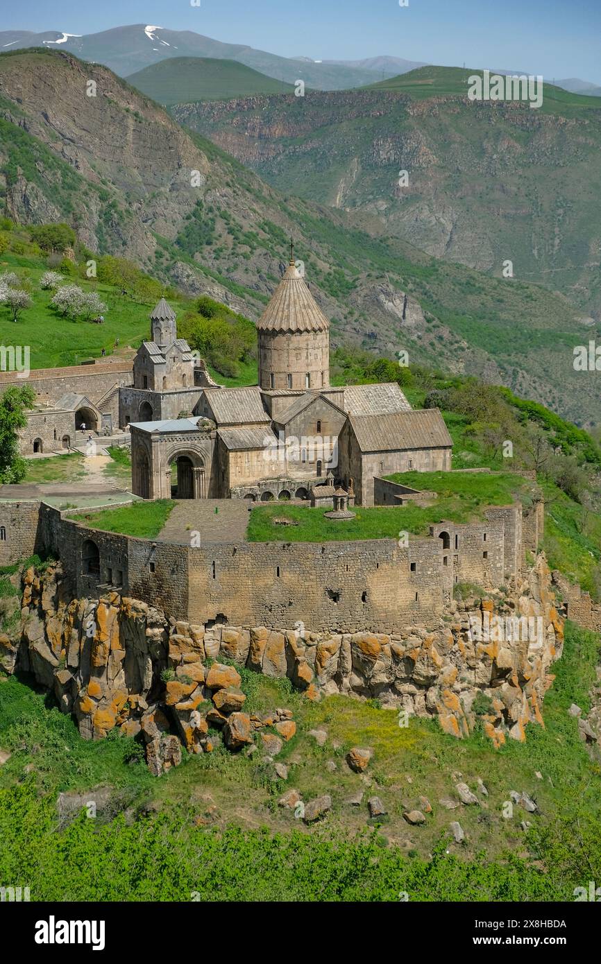 Tatev, Armenia - May 1, 2024: The Tatev Monastery is a Armenian ...