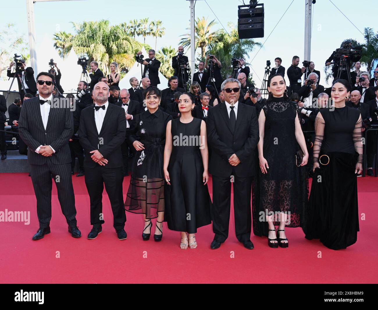 Cannes, France. 25th May, 2024. Cannes, 77th Cannes Film Festival 2024, Final Night, Red Carpet ...