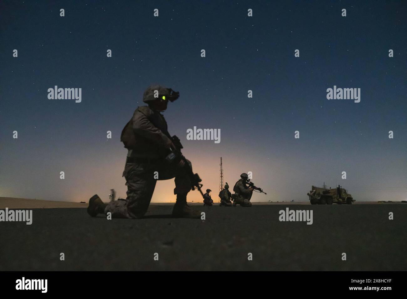 May 17, 2024 - United Arab Emirates - U.S. Marines with 2nd ...