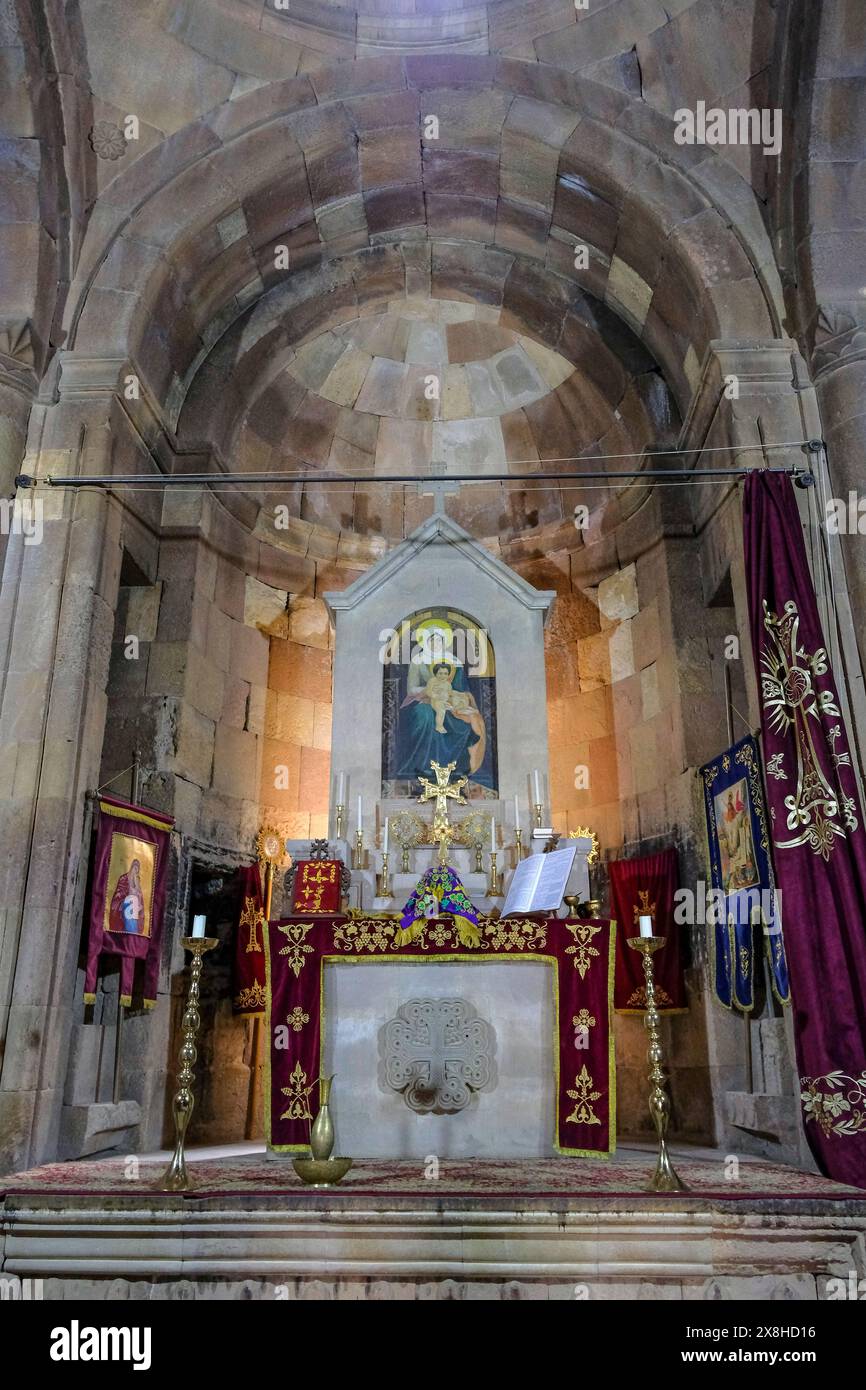 Areni, Armenia - May 9, 2024: Interior of the Surb Karapet Church at ...